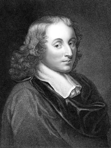 Figura 1 Blaise Pascal (1623 – 1662).